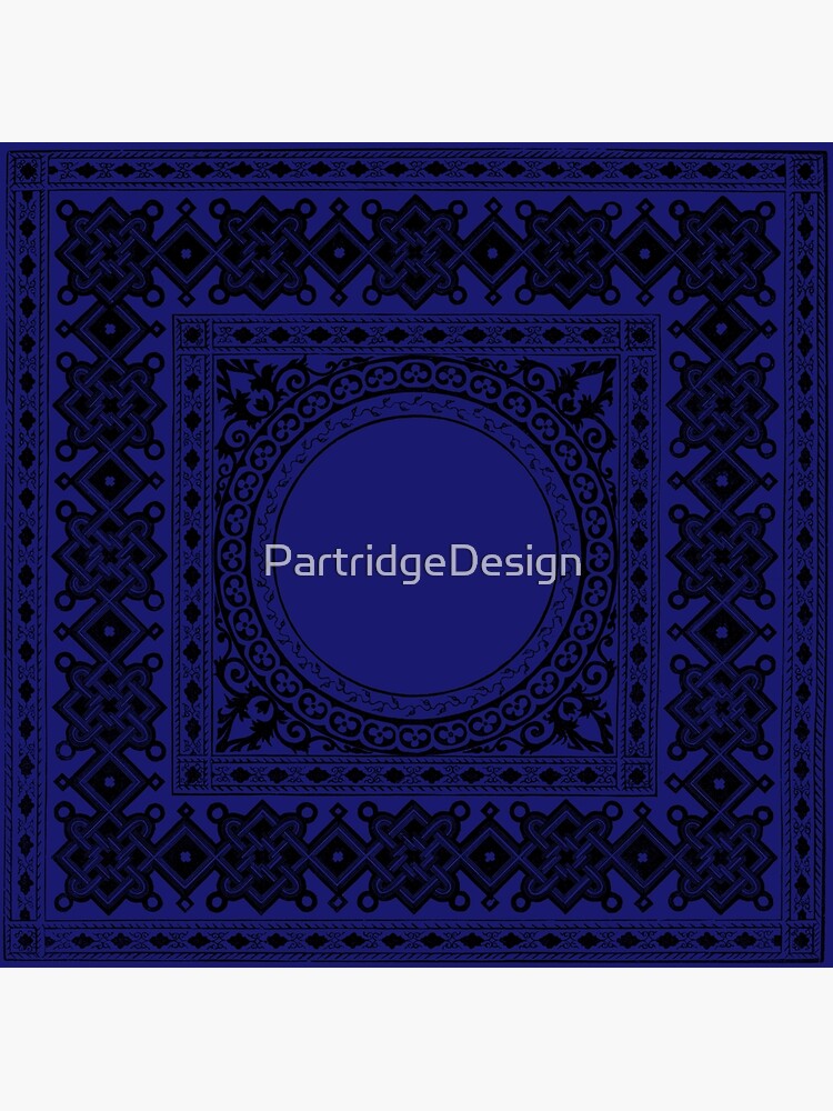 "Phantom Blue Tribal Insignia " Poster by PartridgeDesign | Redbubble