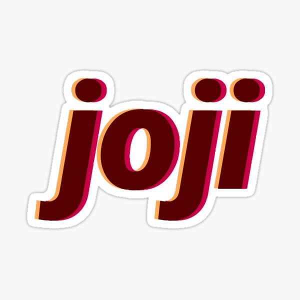 "joji" Sticker for Sale by sineadbarnes20 | Redbubble