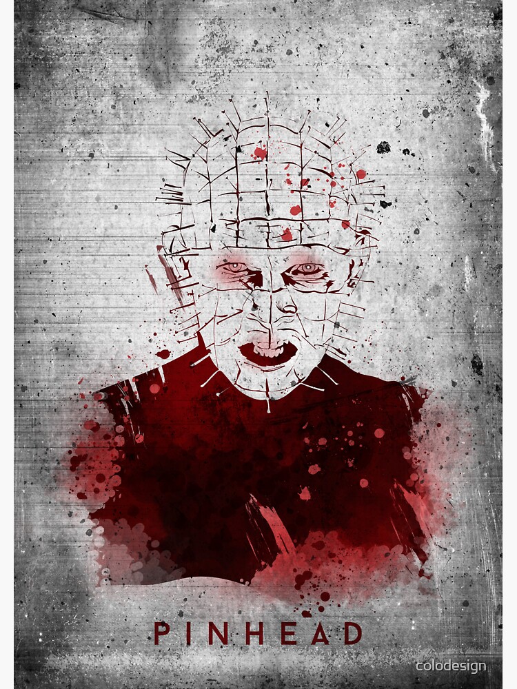 "Pinhead" Sticker for Sale by colodesign | Redbubble