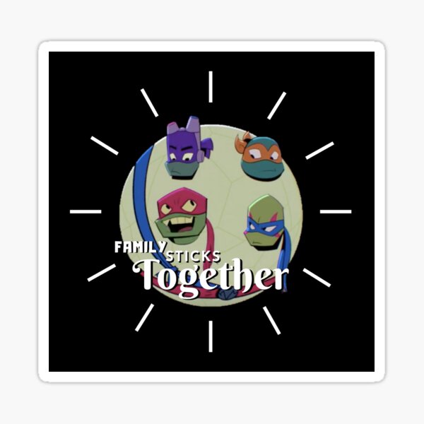 "Family Sticks Together" Sticker by MariaClancy | Redbubble