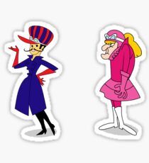 Wacky Races: Stickers | Redbubble