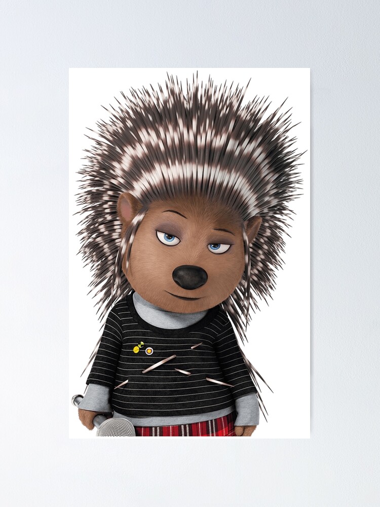 "Ash Sing Movie Character" Poster for Sale by Aaqibn | Redbubble