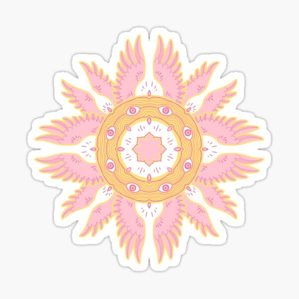 "Ophanim" Sticker by Naivuren | Redbubble