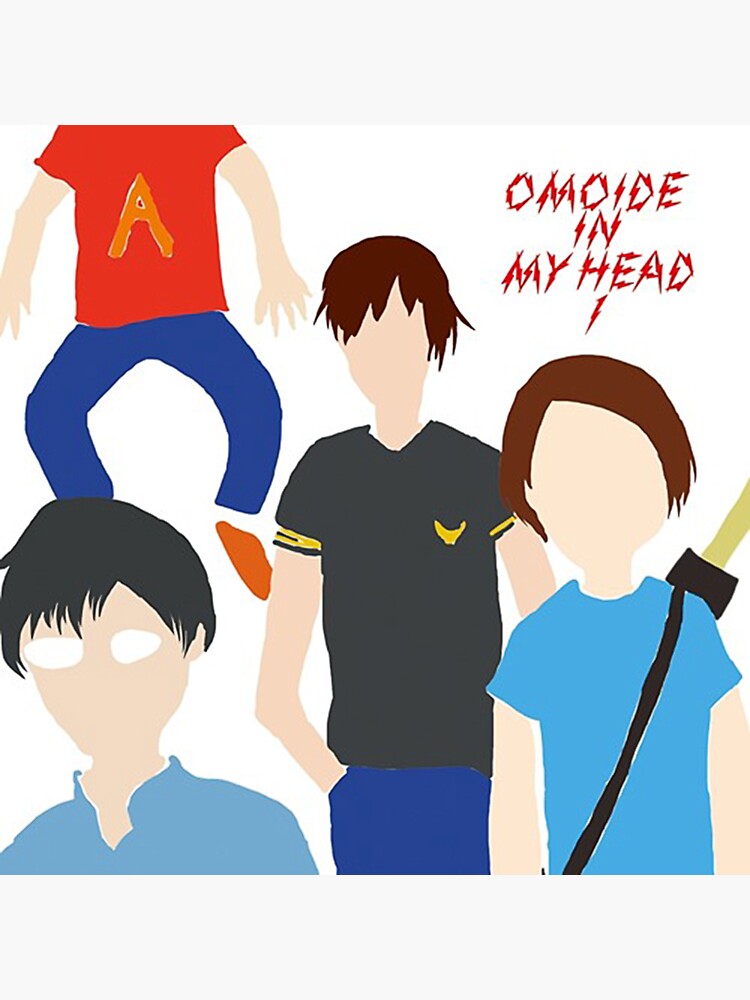 "Number Girl: Omoide in my head" Sticker for Sale by Laxajiean | Redbubble