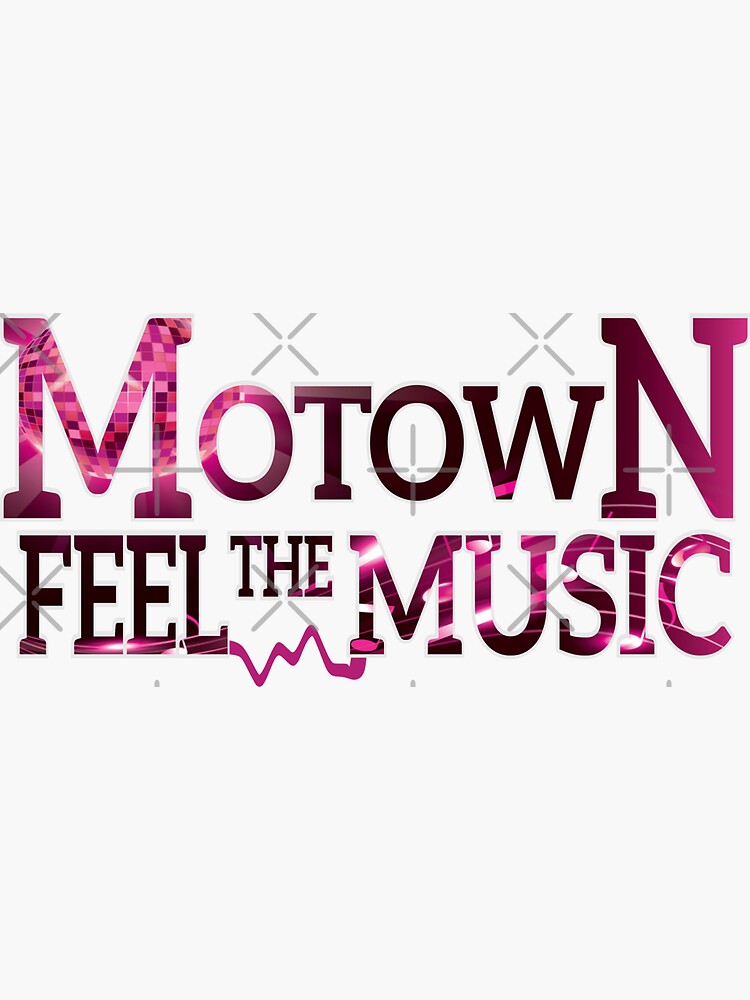 "Motown" Sticker for Sale by Vienna15 | Redbubble