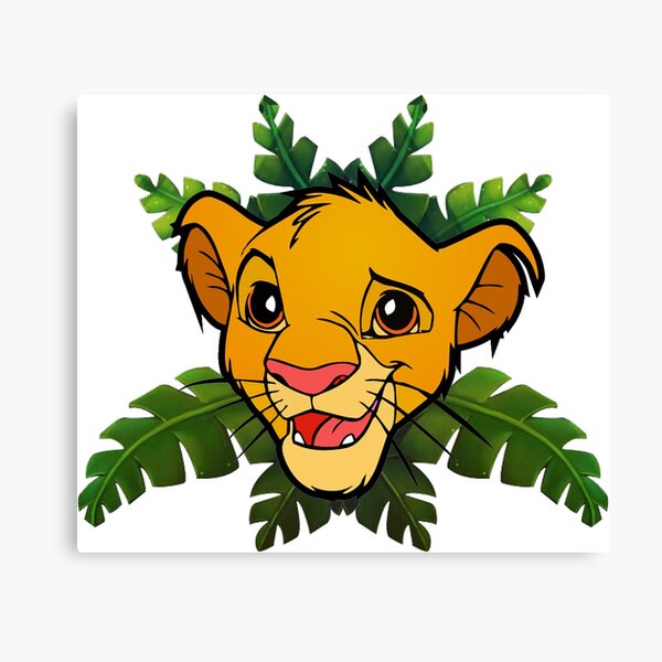 "The Lion King - Simba - Jungle" Canvas Print for Sale by RotemButzian ...
