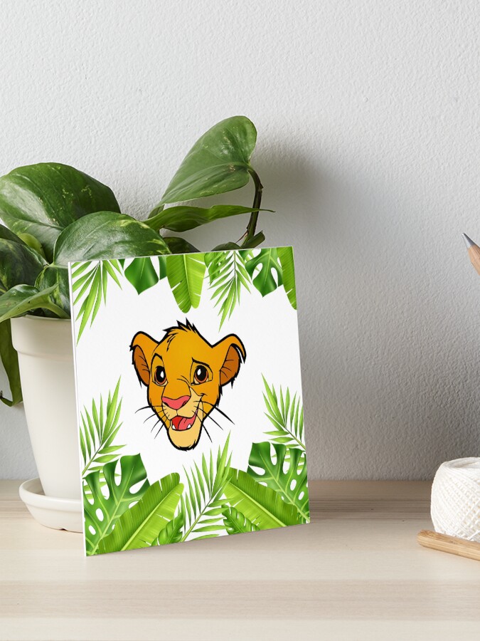 "The Lion King - Simba - Jungle" Art Board Print for Sale by ...