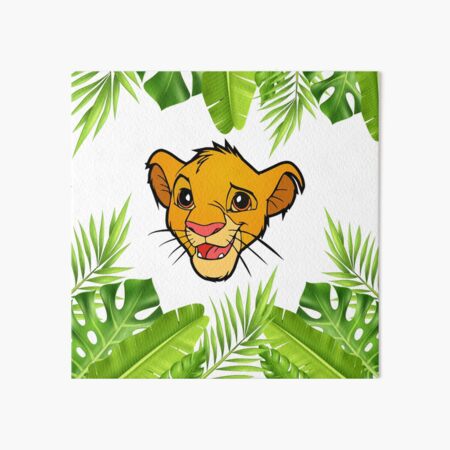"The Lion King - Simba - Jungle" Art Board Print for Sale by ...