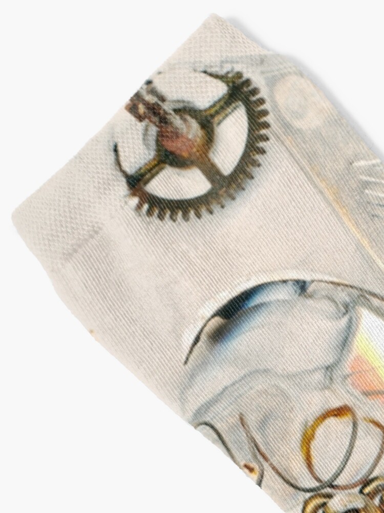 "Rusty objects in plaster, handwork with garbage" Socks for Sale by ...