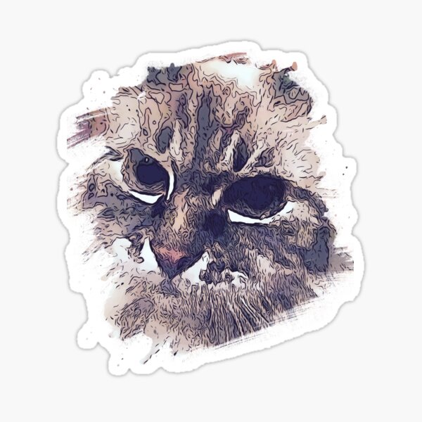 "Whisper" Sticker for Sale by Go-Stomp | Redbubble