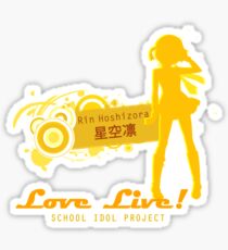 Rin Hoshizora Stickers | Redbubble