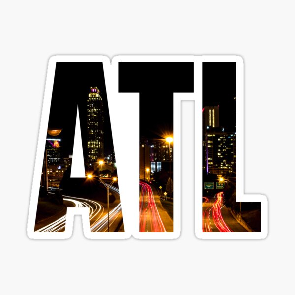 Atlanta Stickers | Redbubble