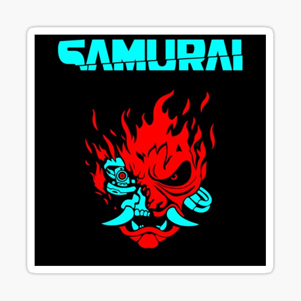 Cyberpunk Samurai Stickers | Redbubble