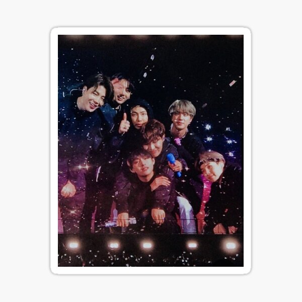 "BTS concert " Sticker by jiaxinlai | Redbubble