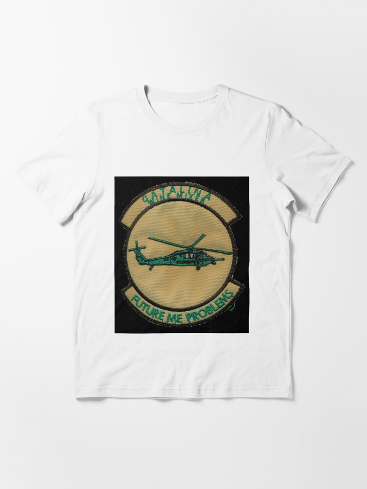 "USAF 130th Rescue Squadron RQS Pararescue Catalina Wine Mixer Patch T ...