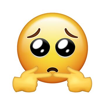 "Shy Emoji" Sticker for Sale by leojj | Redbubble