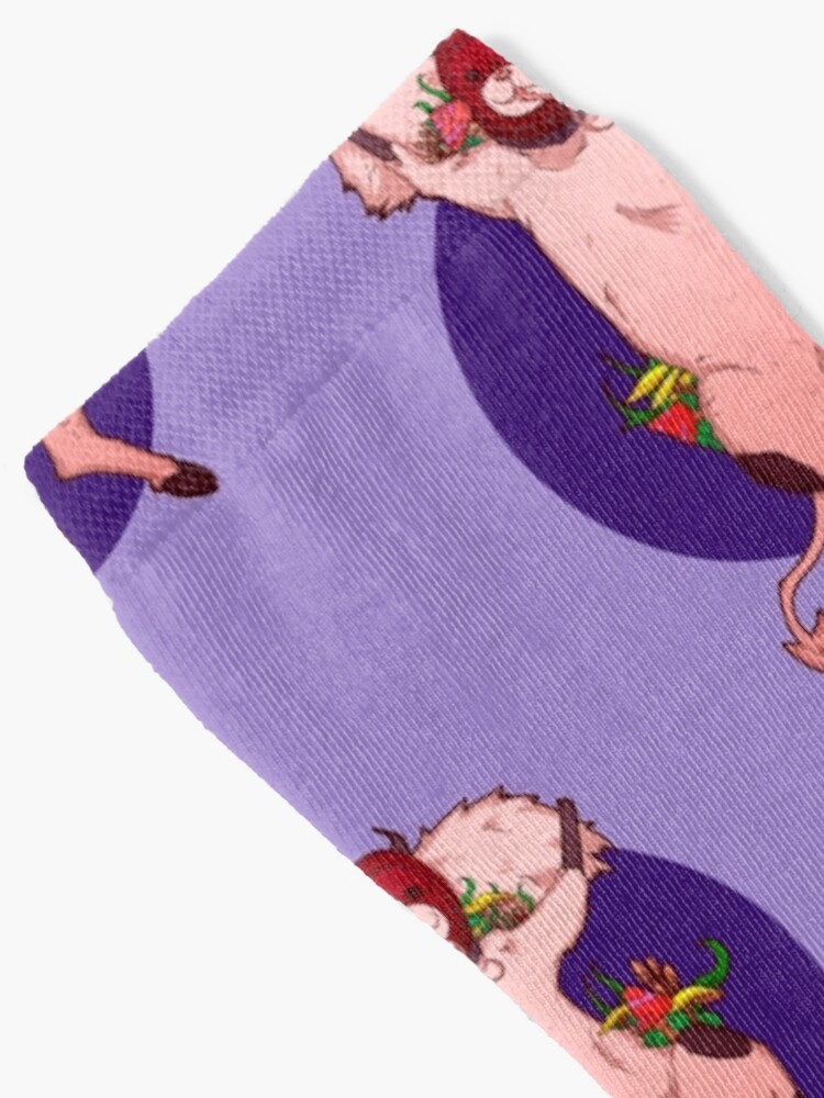 Kikurage (DOROHEDORO) Socks Designed & Sold By Stacey Pistorius