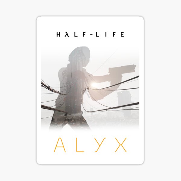 "Half-Life: Alyx fan-made poster" Sticker for Sale by SlavMagic | Redbubble