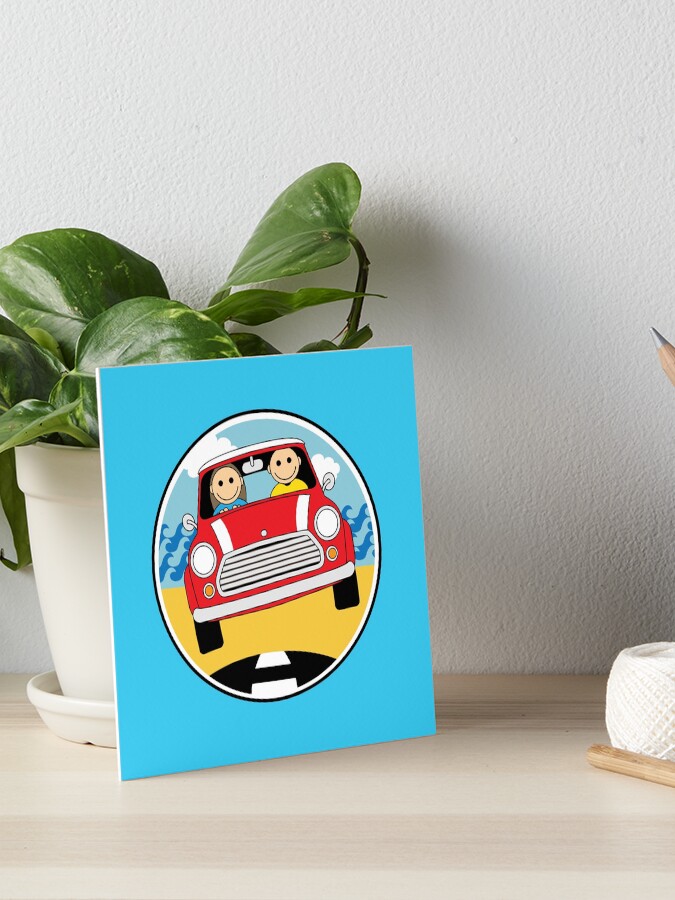 "Mini smiles" Art Board Print for Sale by Neil Cooper | Redbubble