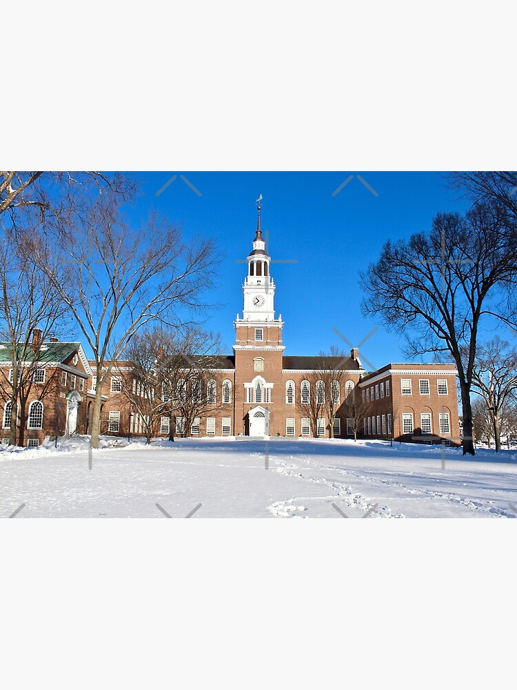 "Dartmouth Baker Berry Library Snow" Poster by thelamchop | Redbubble