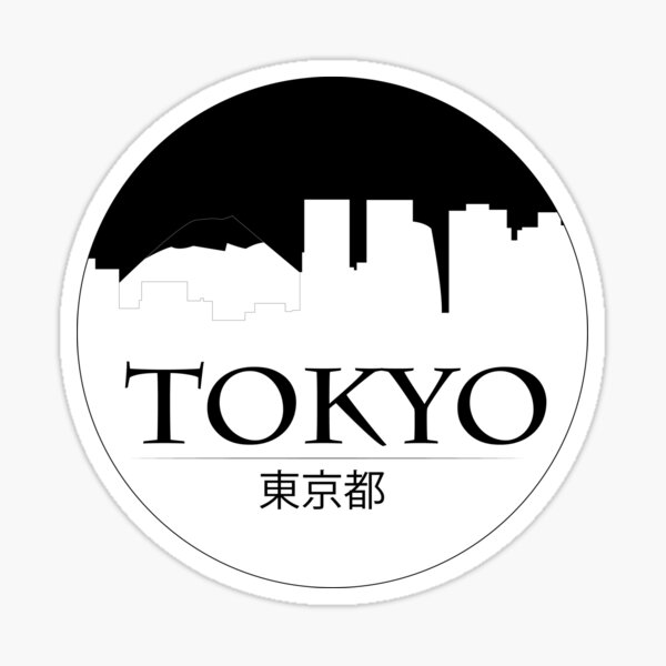 "Tokyo Sticker Version 2" Sticker by JDMCartunez | Redbubble