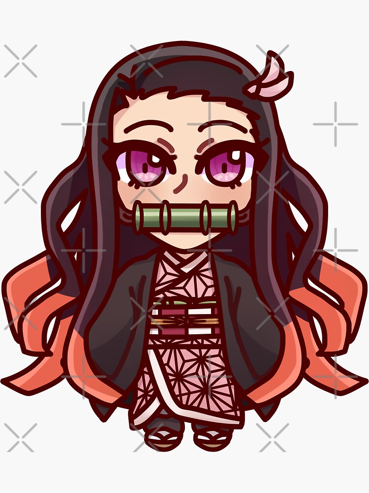 Pegatina «Nezuko Kamado» de nyamaguchis | Redbubble
