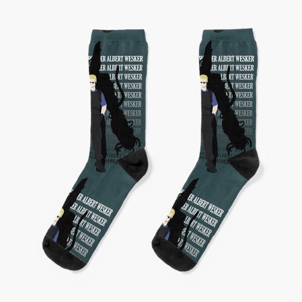 "Albert Wesker Resident Evil " Socks for Sale by Tvrs01001 | Redbubble