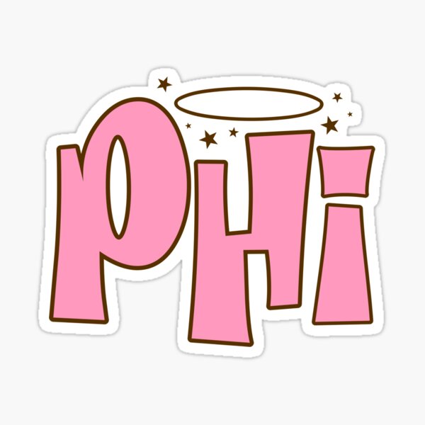 "Phi Sticker - Bratz Inspired" Sticker for Sale by Thestickerdawg ...