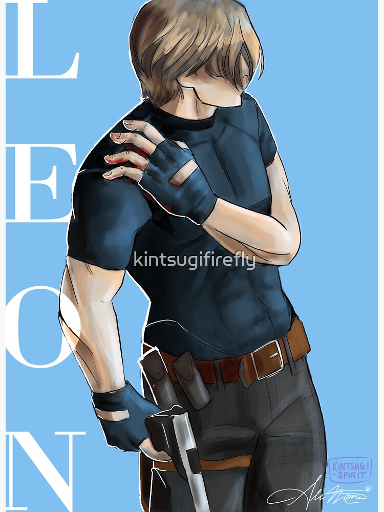 "Leon" Sticker for Sale by kintsugifirefly | Redbubble