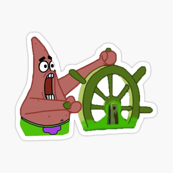 "Patrick Star" Sticker by jackieess | Redbubble
