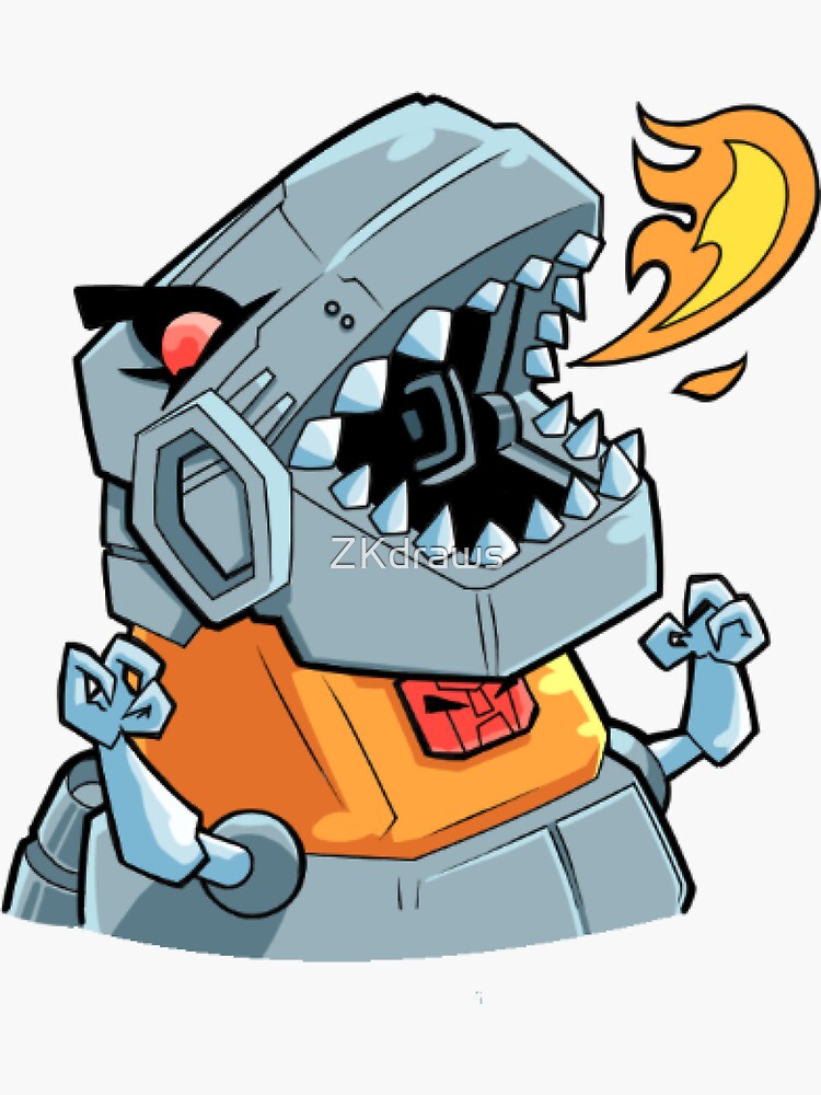 "Me, Grimlock!" Sticker for Sale by ZKdraws | Redbubble