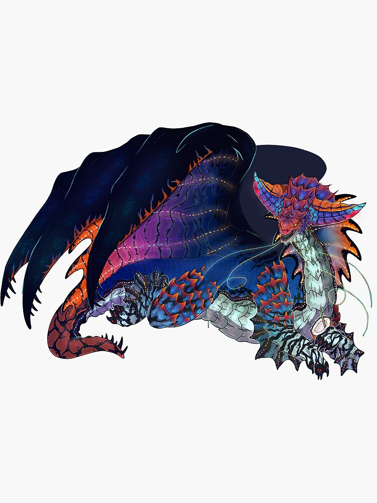 "Namielle (Monster Hunter)" Sticker for Sale by TerminallyAlone | Redbubble