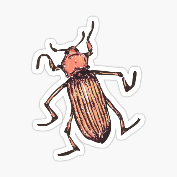 "Cockroach" Sticker for Sale by Sljivika | Redbubble