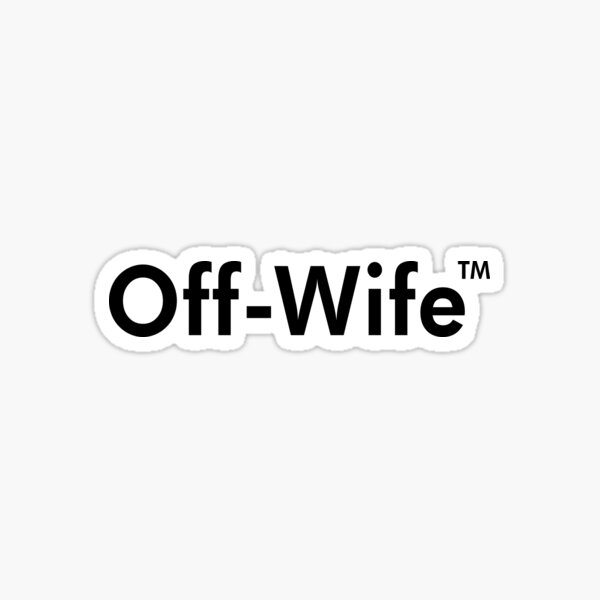 Off White Stickers | Redbubble