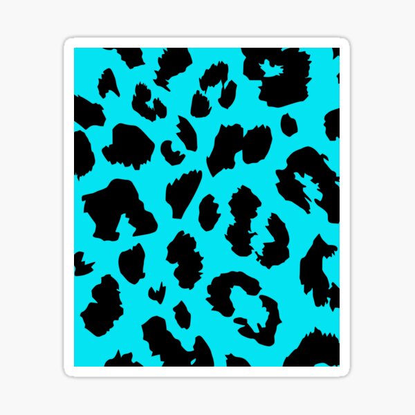 "Leopard Skin Animal Print - Big Cat Wild Feline Predator" Sticker for ...