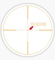 You Are Here: Stickers | Redbubble