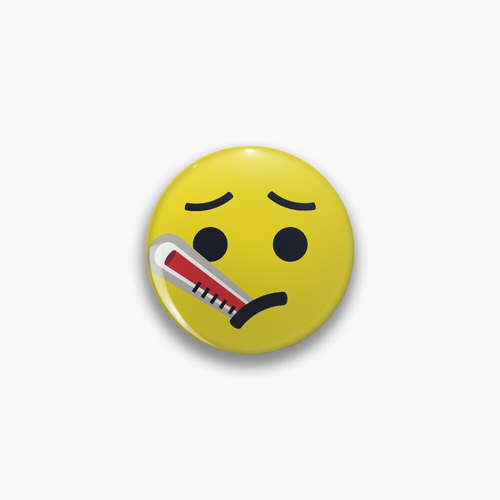 "Smiley with Thermometer, Ill, Sick, Fever, Hospital, Patient, Emoticon ...