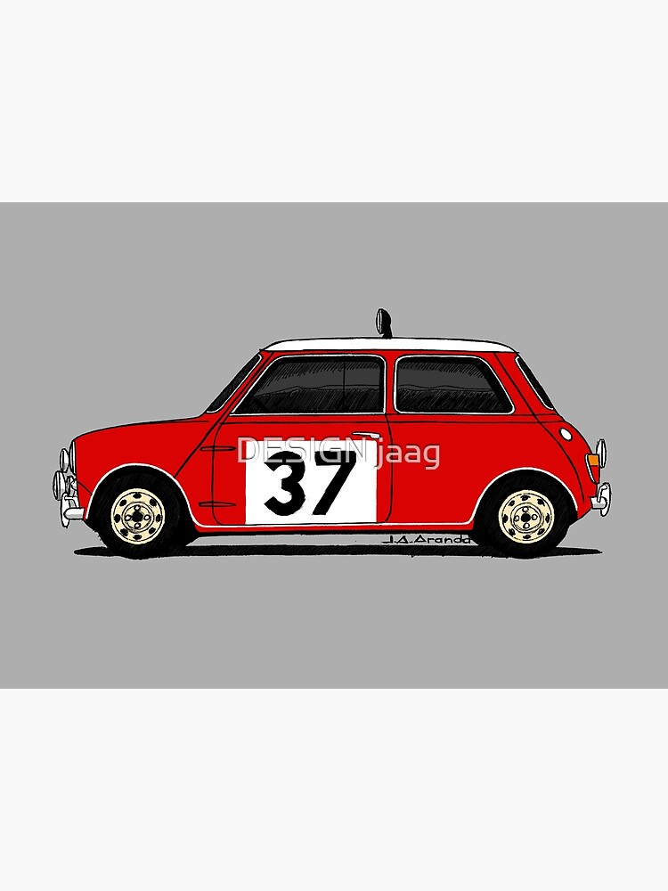 "My drawing of the Mini that won the Monte Carlo Rally" Photographic ...