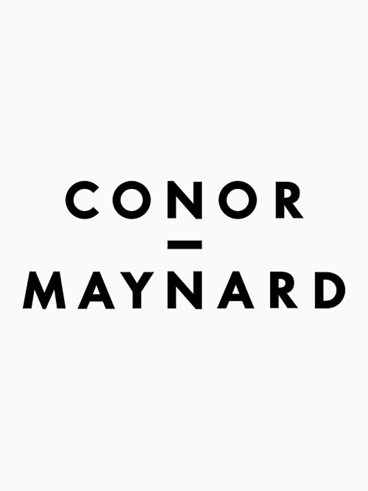 "Conor Maynard logo" T-shirt for Sale by SachikoChu | Redbubble | conor ...