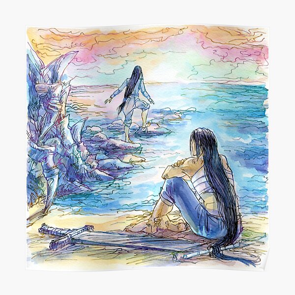 "Nielan Sunrise at the seashore" Poster for Sale by cloudyshores ...