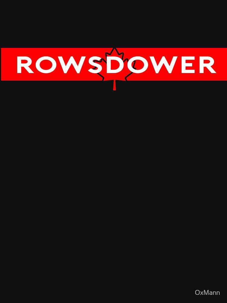 "Rowsdower v2.0" T-shirt by OxMann | Redbubble