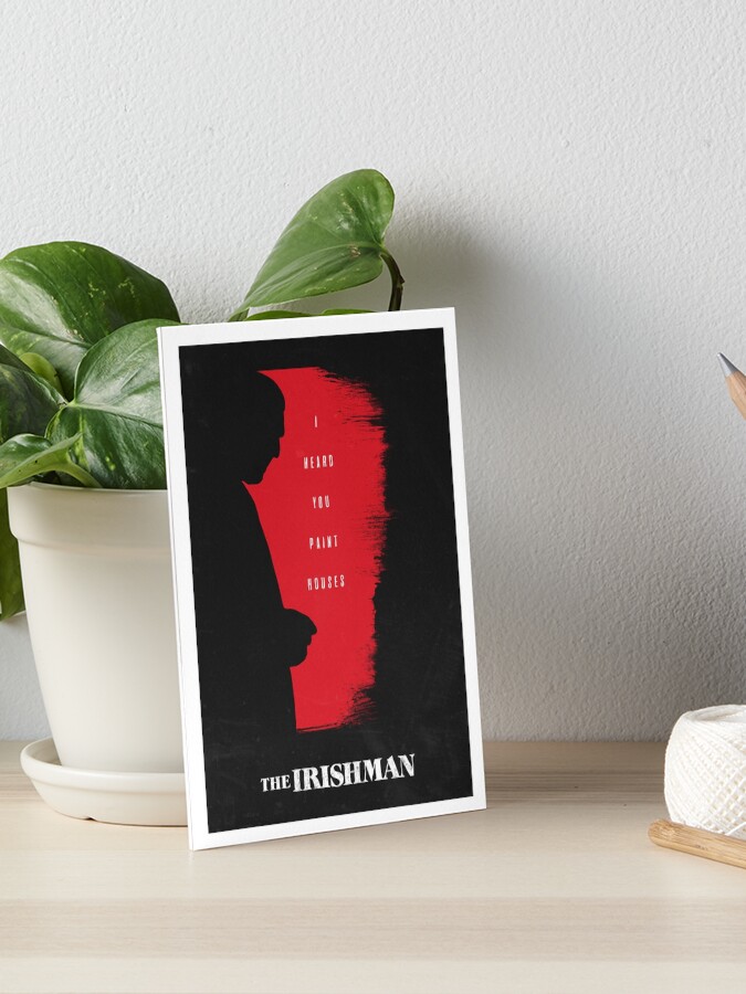"THE IRISHMAN - Minimalist design" Art Board Print by 1881graphics ...
