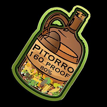 "Puerto Rican Moonshine Pitorro " Sticker for Sale by SoLunAgua ...