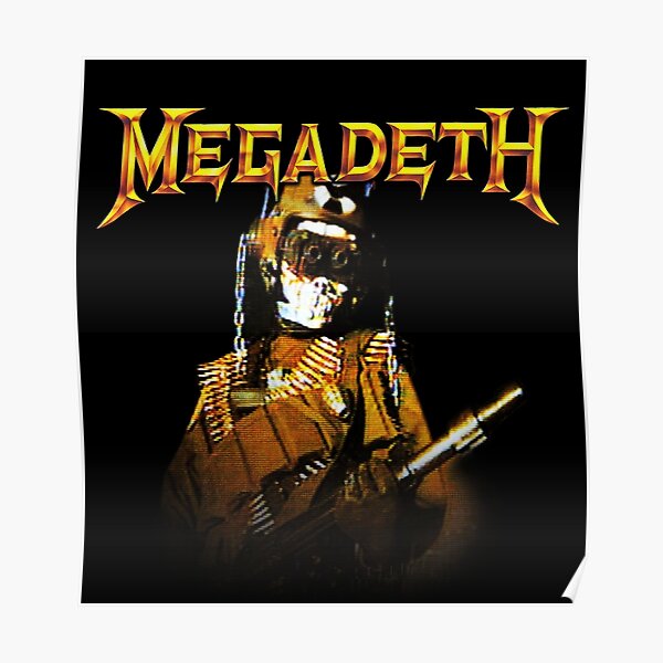 Megadeth Posters | Redbubble