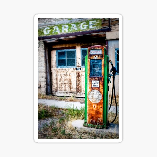 "Fill up and hit the road" Sticker for Sale by heidiannemorris | Redbubble