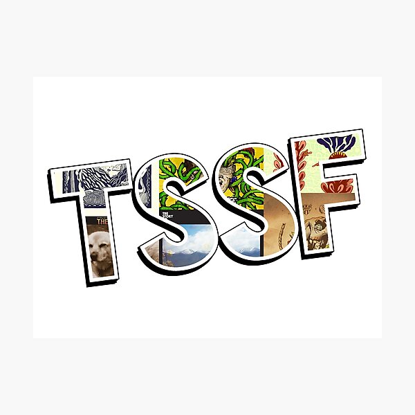 "Die bisherige Geschichte - TSSF Alle Alben Art" Fotodruck von jelemeno ...
