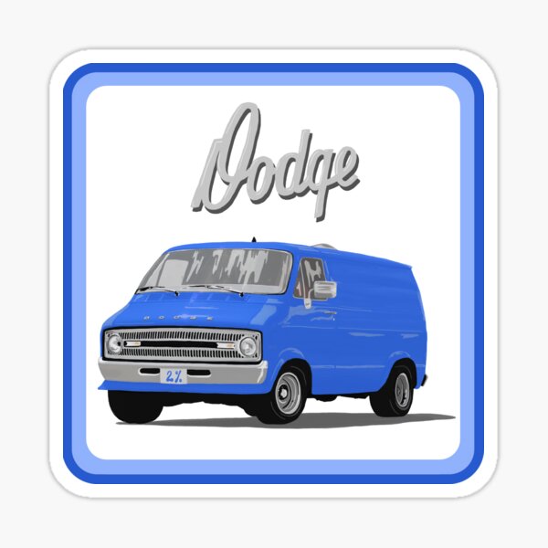 Boogie Van Stickers | Redbubble