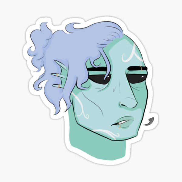 "Caspian Custom Sticker" Sticker by Shaungnomey | Redbubble