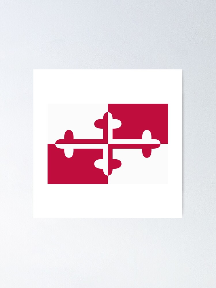 "Maryland Crossland Banner" Poster by NewmsOne | Redbubble
