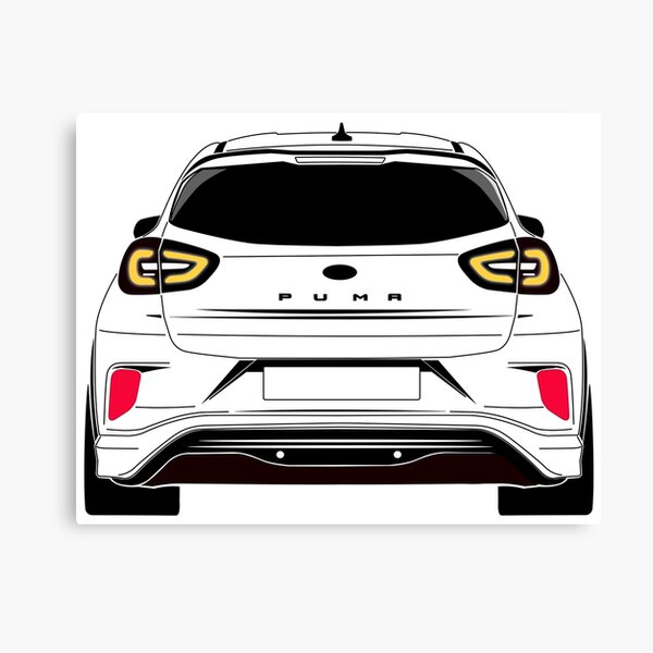 Ford Puma Canvas Prints | Redbubble
